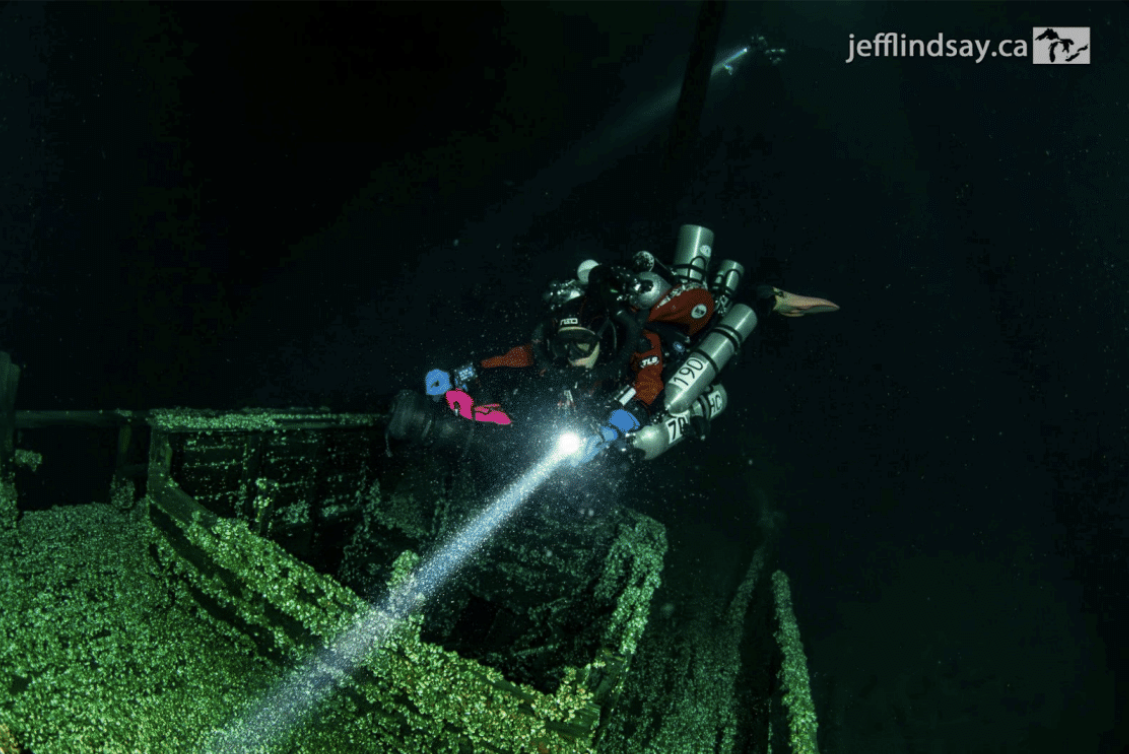 Heison Chak & team discover a shipwreck near Toronto – Blue North Scuba ...